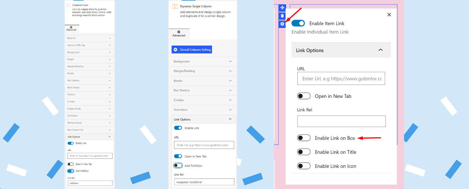 Gutenberg Clickable Columns and Containers - Increase user experience ...